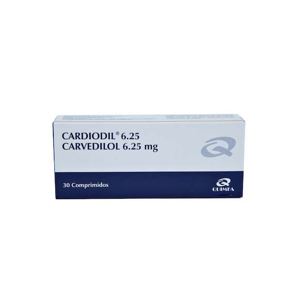 Cardiodil 6,25 - Quimfa S. A.